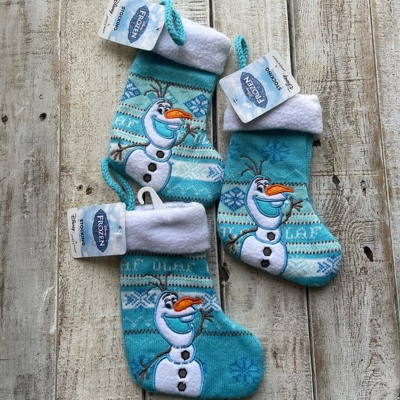 Disney | Holiday | Nwt Disney Frozen Olaf 8 Mini Stocking 3 Pc | Poshmark